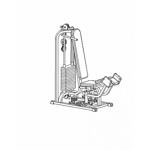 Adductor machine - PREDATOR STRENGTH – GALAXY line